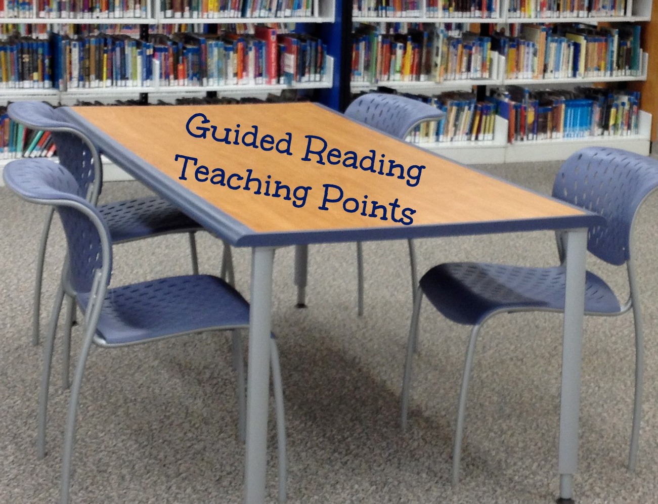 Guided Reading Group Teaching Points
